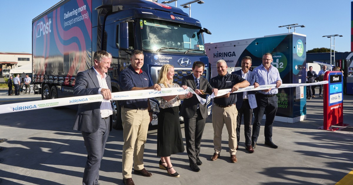 Hiringa’s first hydrogen refuelling station opens