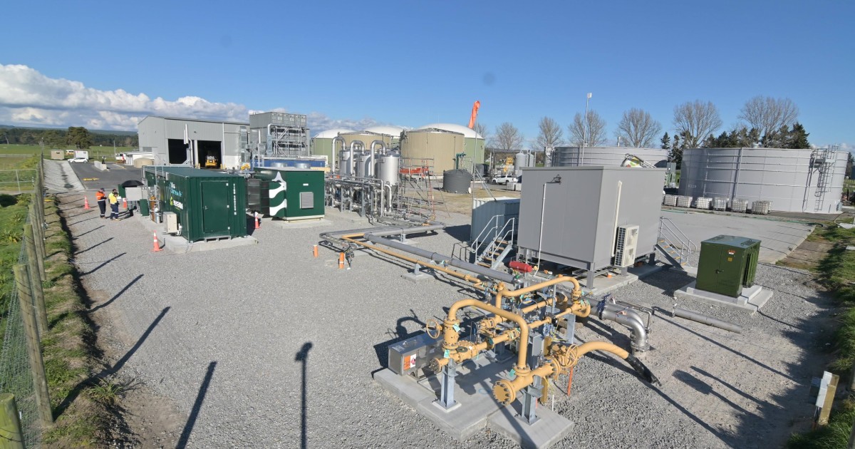 Renewable gas flows in New Zealand pipeline for the first time